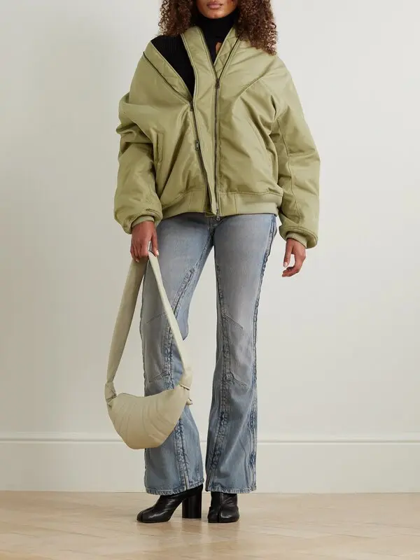 Y/project Zip Detailed Padded Shell Bomber