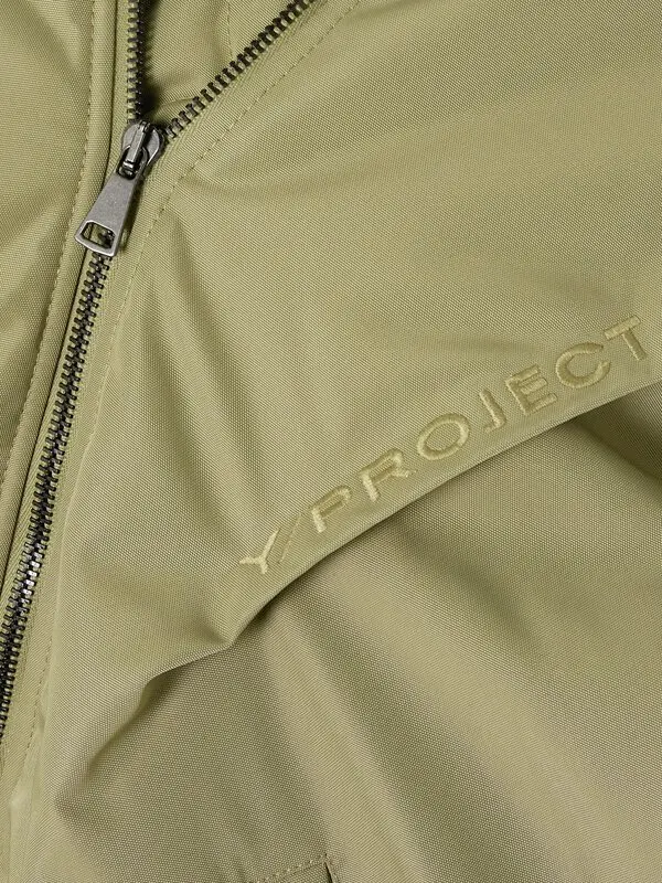 Y/project Zip Detailed Padded Shell Bomber