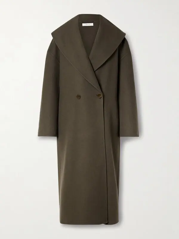 FFORME Carlson Double-breasted Wool Coat