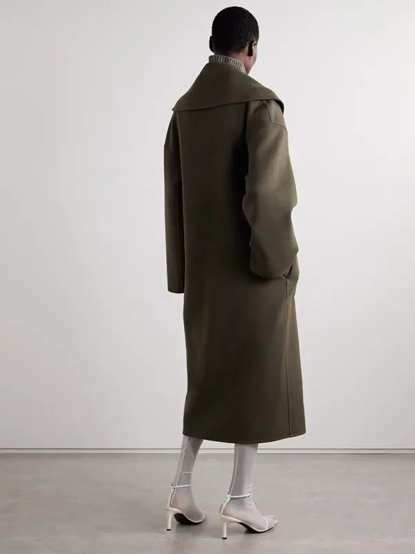 FFORME Carlson Double-breasted Wool Coat