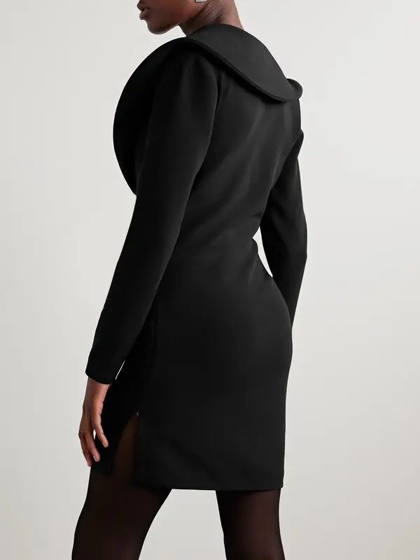 Magda Butrym Wrap-effect Draped Mini Dress