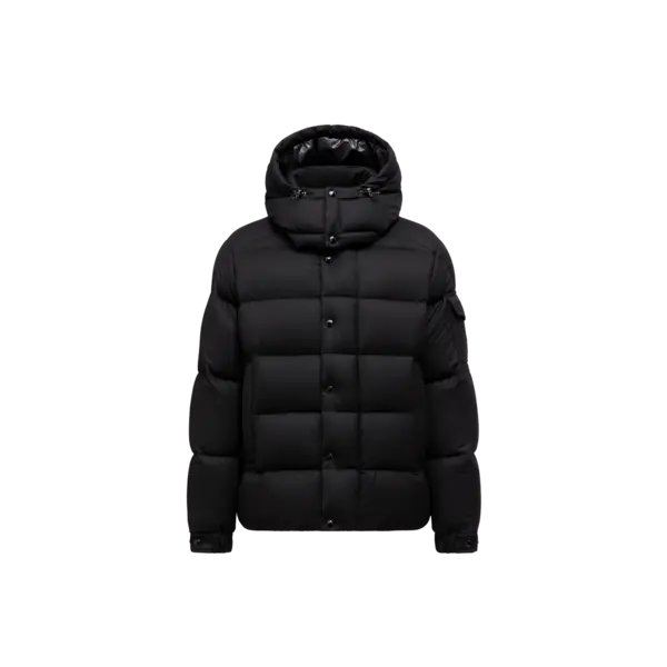 Moncler Vezere Hooded Short Down Jacket - Black