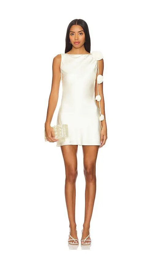 Lovers And Friends X Maggie Macdonald Mariam Mini Dress - Ivory