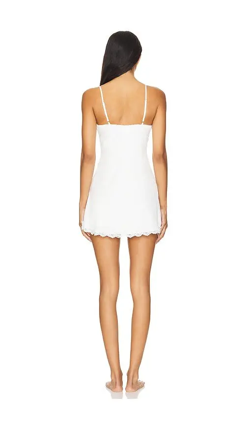 LOVERS AND FRIENDS X Maggie Macdonald Cassandra Slip - White