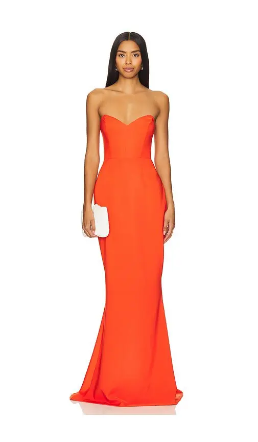 NOOKIE Love Affair Gown - Tangerine