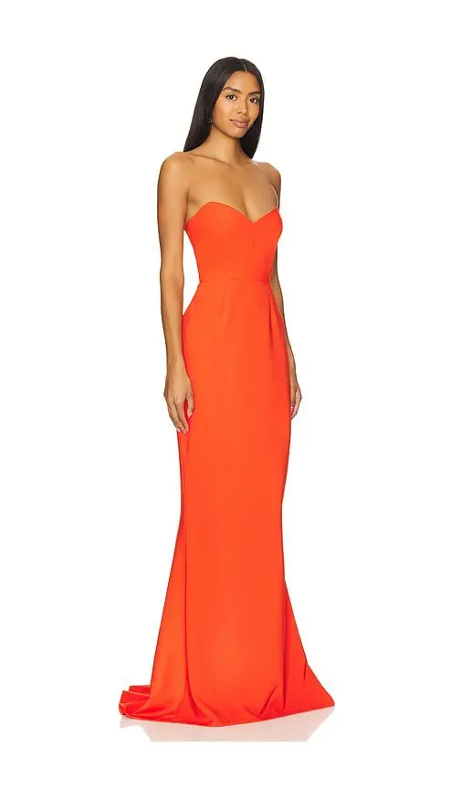NOOKIE Love Affair Gown - Tangerine
