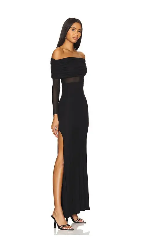 RtA Zadie Long Sleeve Maxi Dress
