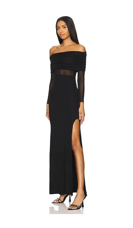 RtA Zadie Long Sleeve Maxi Dress