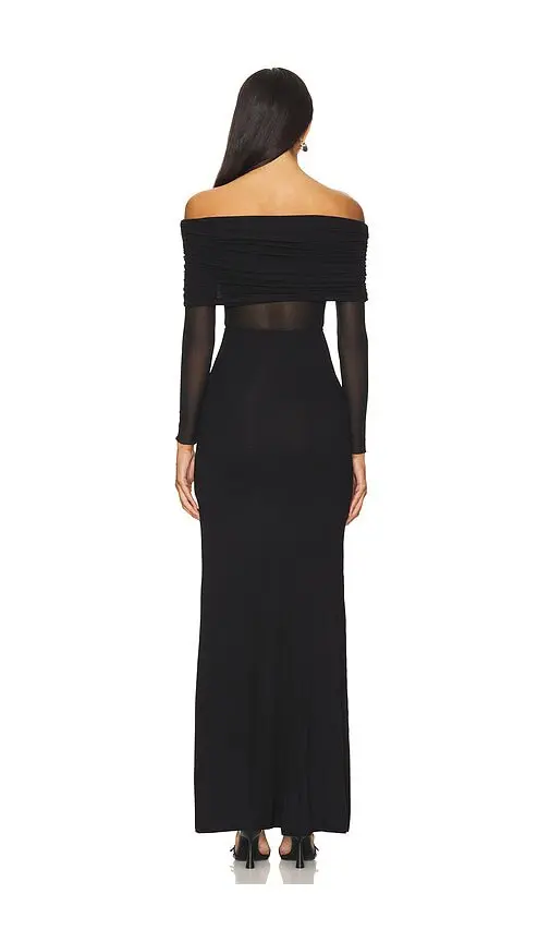 RtA Zadie Long Sleeve Maxi Dress