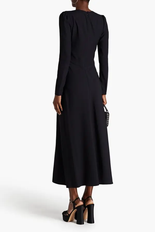 Red Valentino Crepe Midi Dress