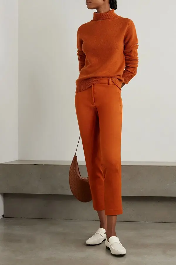 JOSEPH Eliston Skinny Pants - Tan
