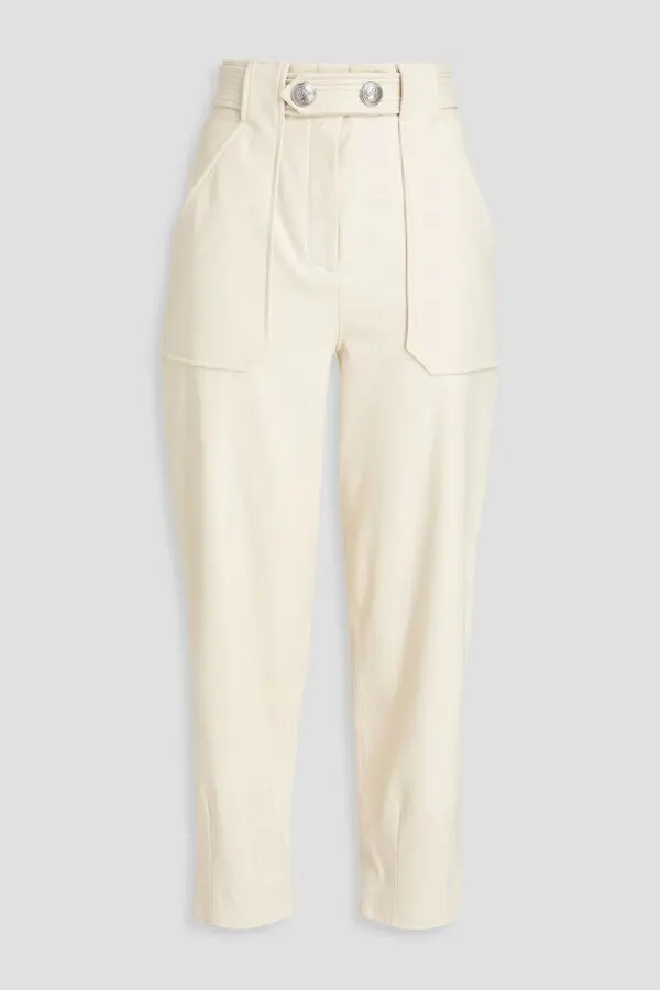 Veronica Beard Atala Cropped Tapered Pants