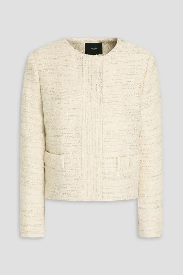 JOSEPH Jovana Cotton-blend Tweed Jacket