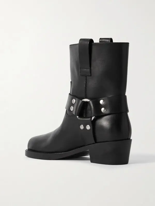 Paris Texas Roxy Studded Leather Ankle Boots
