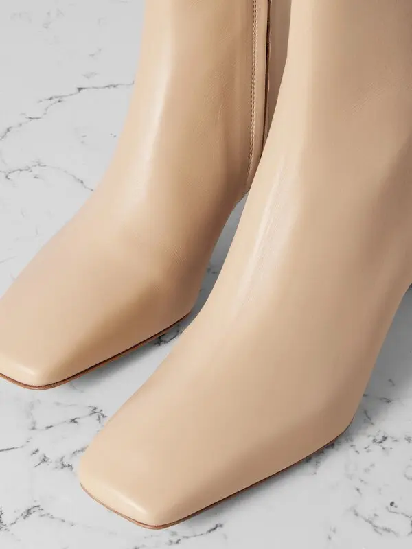 AeydĒ Tabitha Leather Ankle Boots
