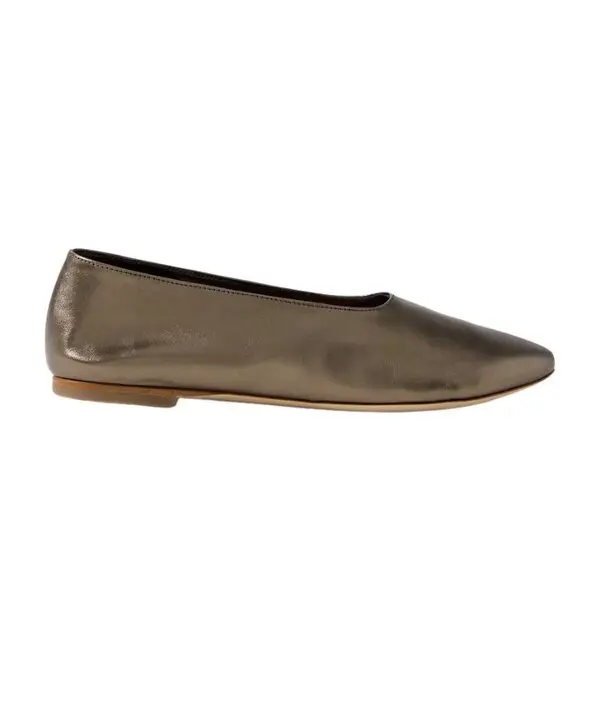 Staud Alba Leather Ballet Flats