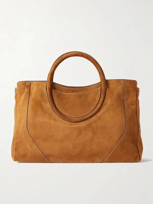 Staud Maude Suede Tote