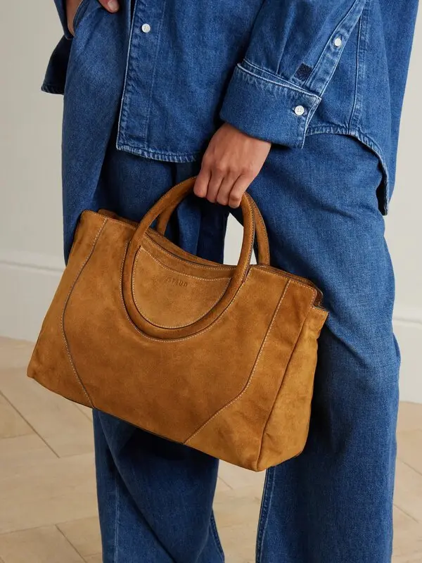 Staud Maude Suede Tote