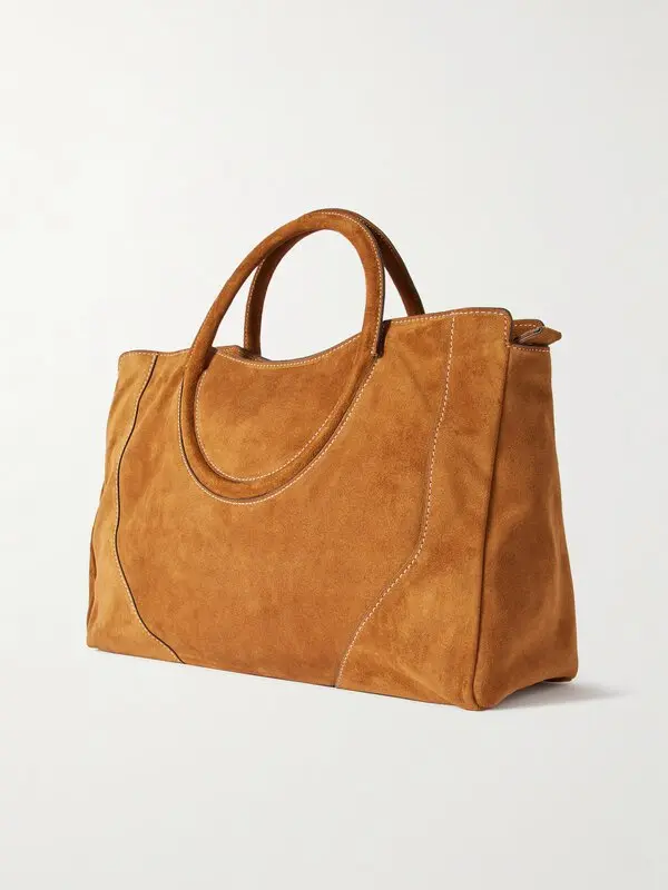 Staud Maude Suede Tote