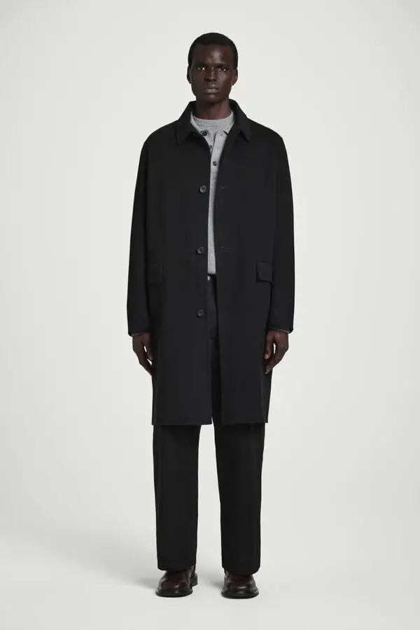 Cos Double-faced Wool Coat