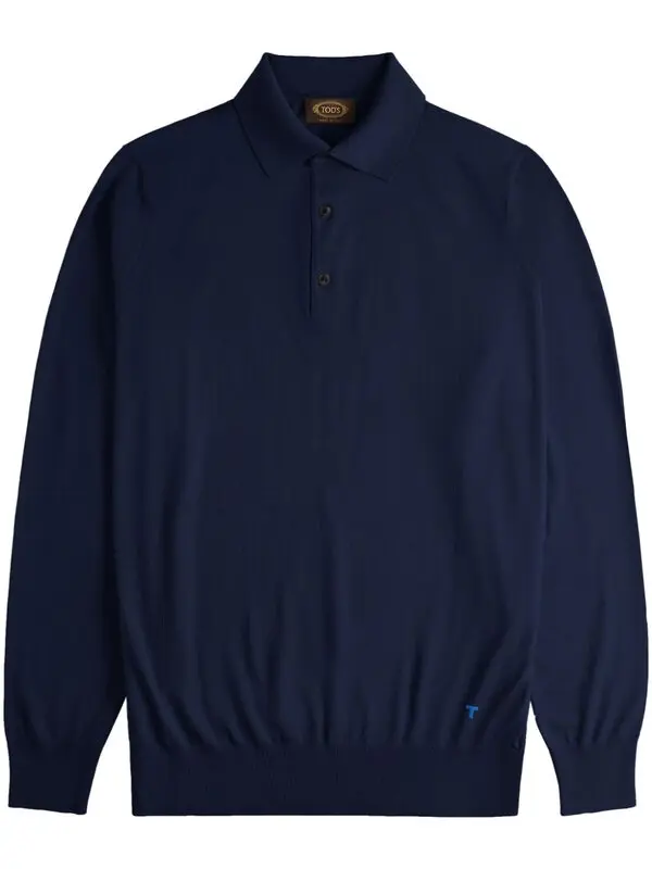 TOD'S Long-sleeved Polo Shirt