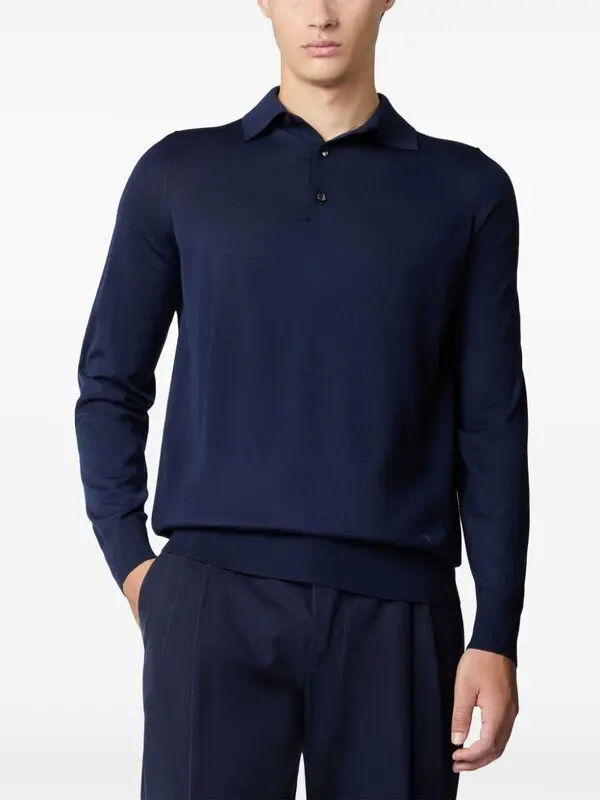 TOD'S Long-sleeved Polo Shirt