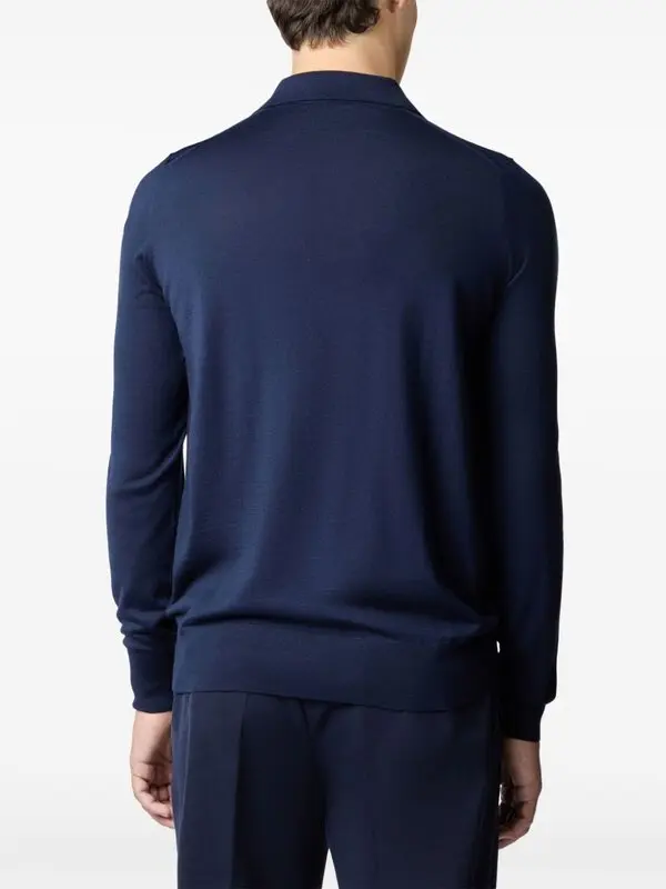 TOD'S Long-sleeved Polo Shirt