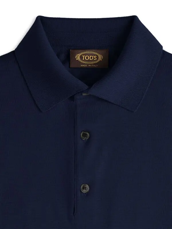 TOD'S Long-sleeved Polo Shirt