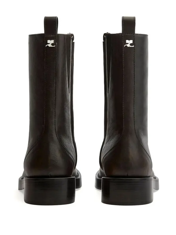 COURREGES Rider Leather Boots