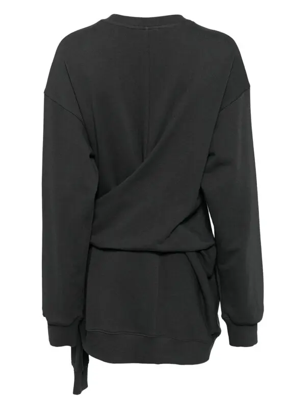 Goen.j Knotted Sweatshirt - Grey