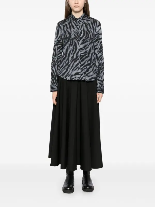 AGNÈS B. Tabou Mid-calf Skirt