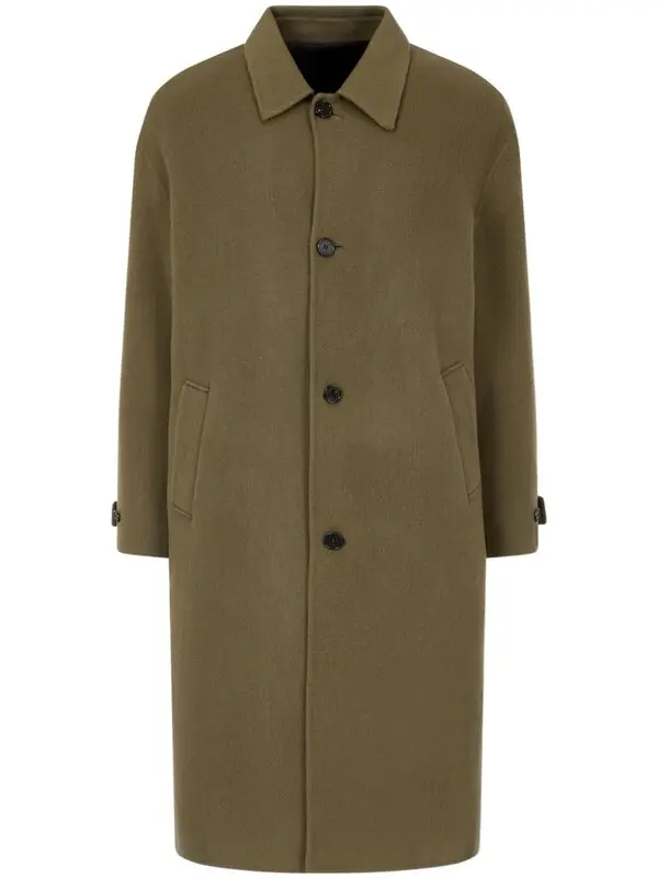 STUDIO TOMBOY Classic-collar Single-breasted Coat