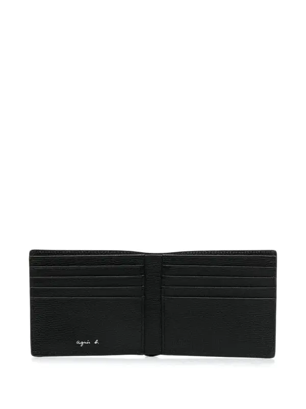 AGNÈS B. Grained Leather Wallet