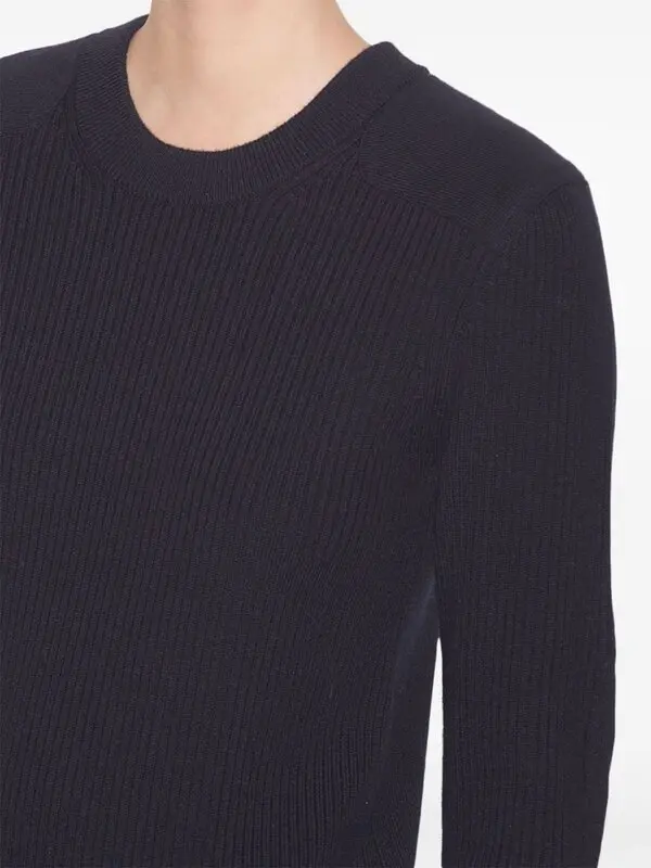 MARANT ETOILE Garner Ribbed-knit Dress - Blue