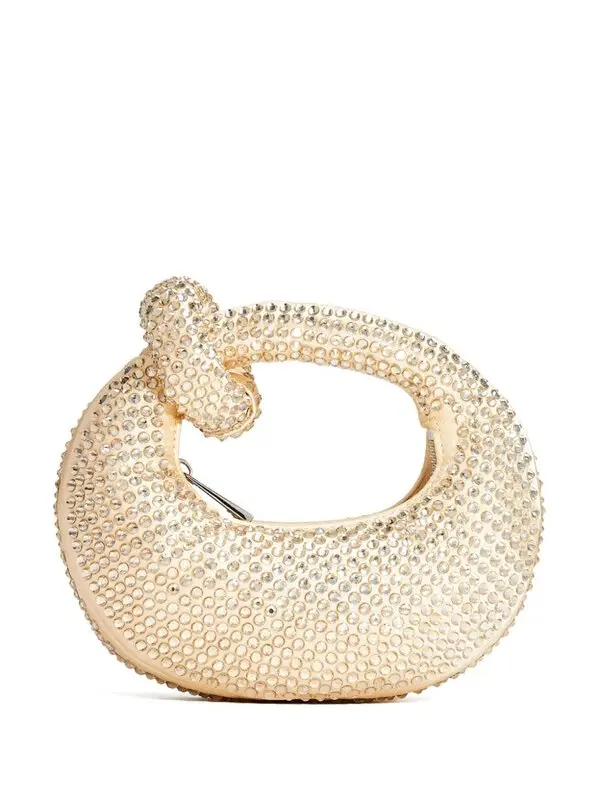 Jw Pei Abacus Crystal-embellished Mini Bag - Yellow