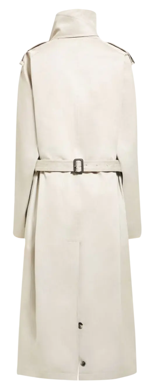 COURREGES Oblique Trench Coat - Neutrals