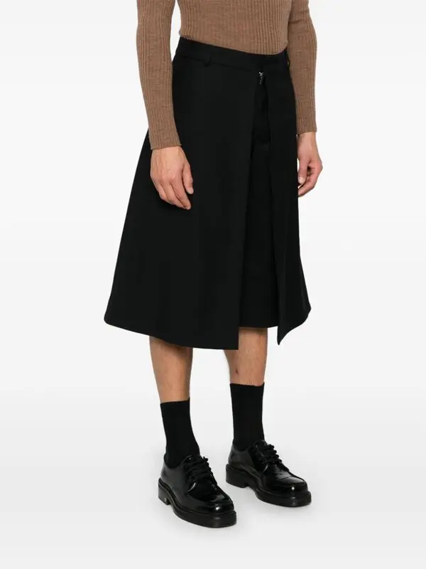 AMI Paris Panel-detail Shorts