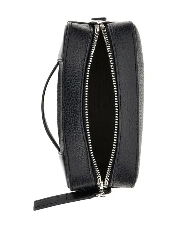 Hogan Script Leather Camera Bag