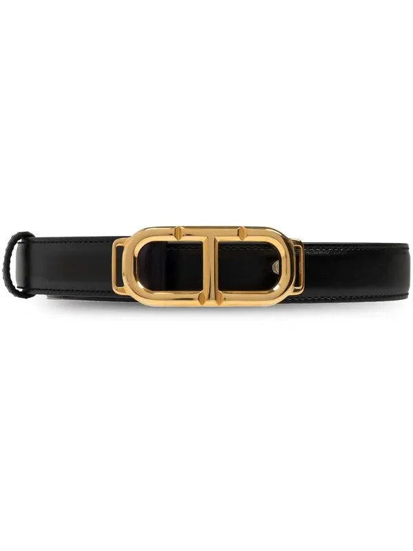 TOM FORD Leather Belt - Black