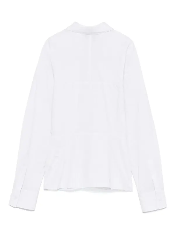 Fendi Striped Cotton Poplin Shirt