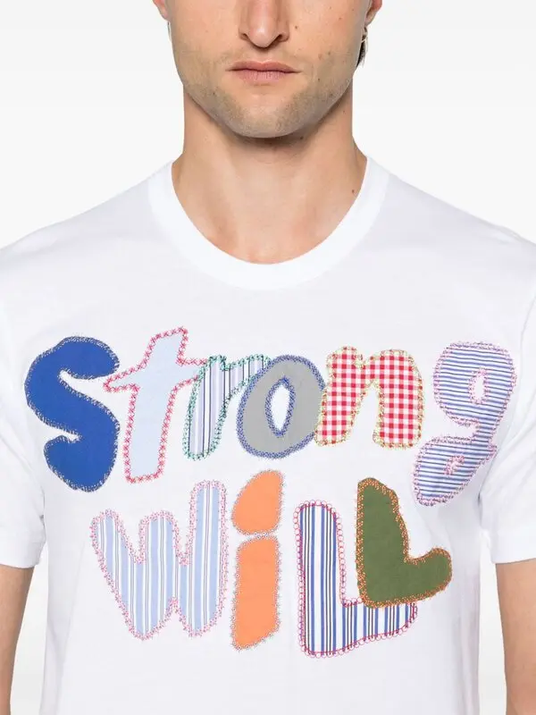 Comme Des Garçons X Fred Perry Strong Will T-shirt