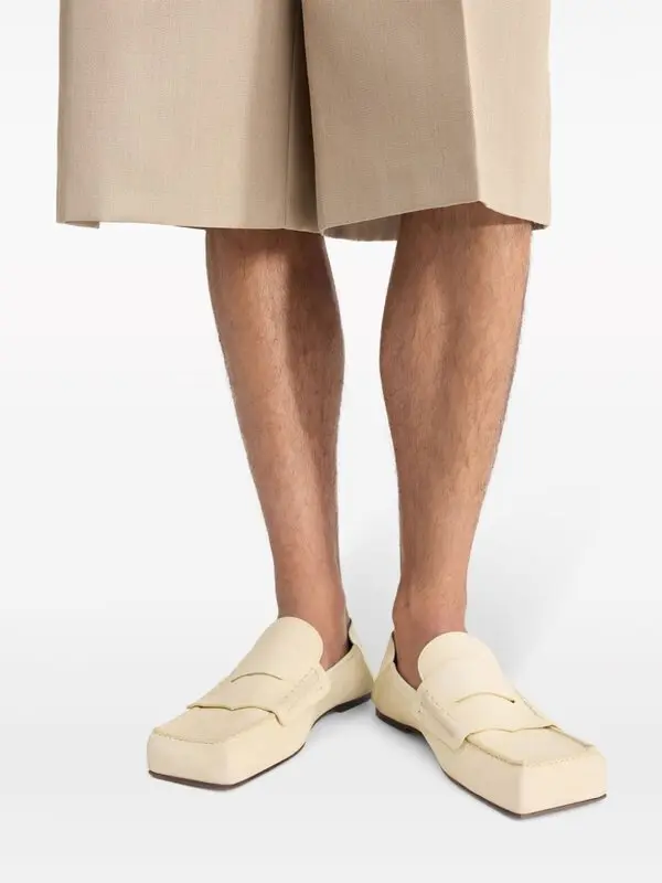 Jacquemus Carré Loafers - Yellow