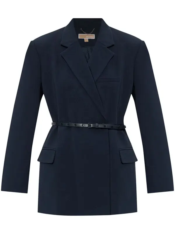 Michael Kors Double-breasted Crepe Blazer
