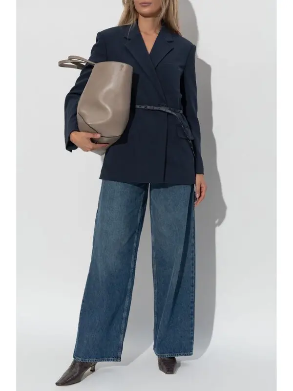 Michael Kors Double-breasted Crepe Blazer