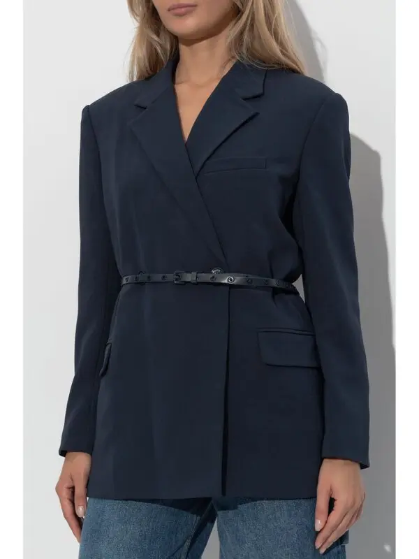 Michael Kors Double-breasted Crepe Blazer