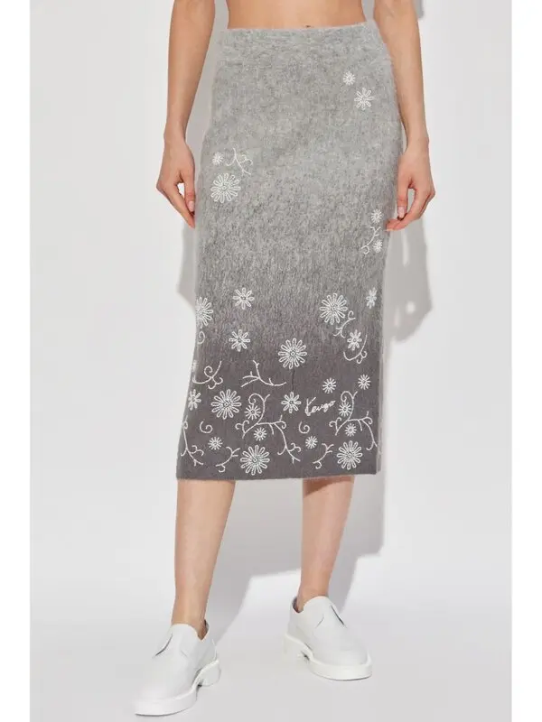 Kenzo Beaded Mid-length Skirt