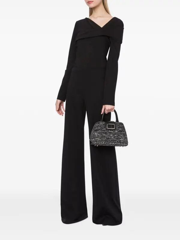 Alberta Ferretti High-rise Palazzo Pants
