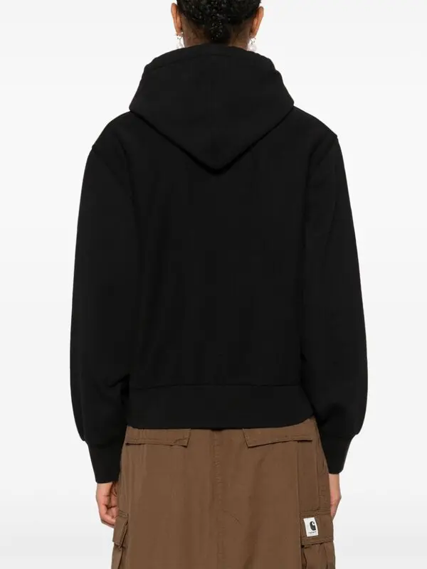 Carhartt Work In Progress American Script Hoodie - Black