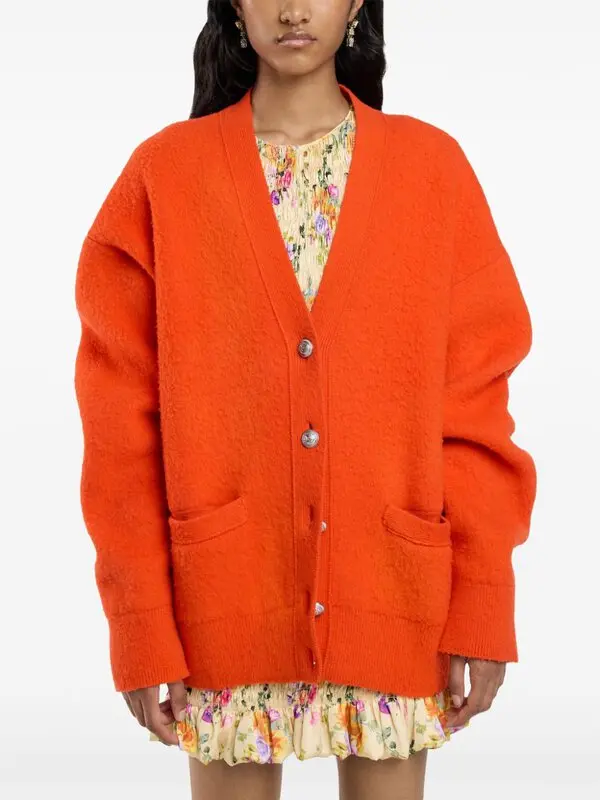 Rabanne Oversized Wool Cardigan