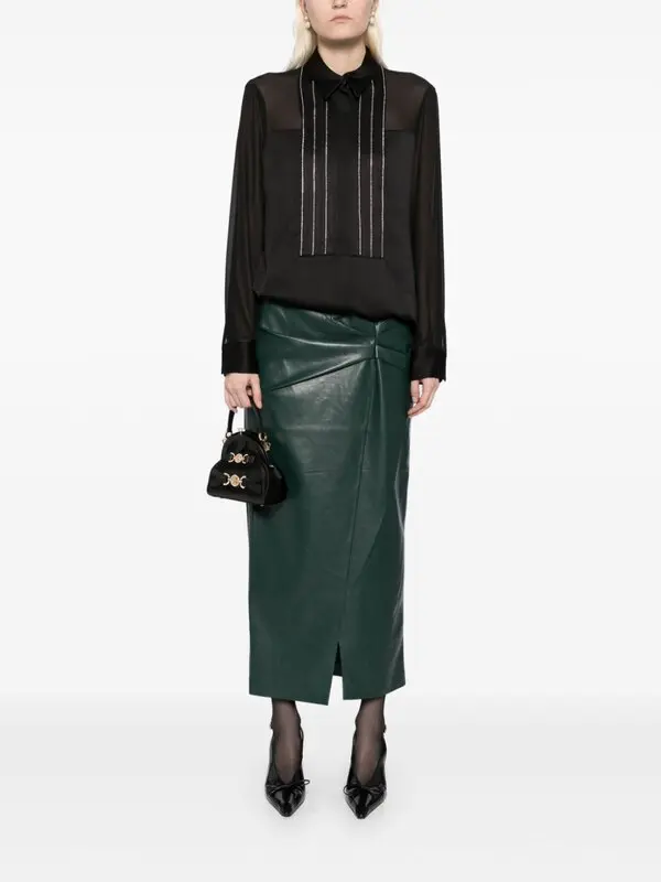 SIMONA CORSELLINI Waist-knot Skirt